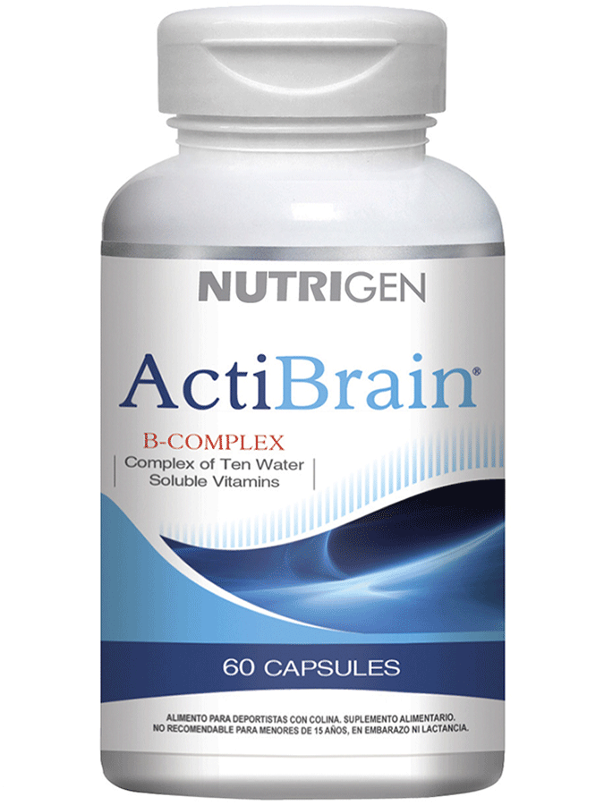 Acti Brain Vitaminas Y Minerales Bcomplex Cap.60 Precio - Rappi
