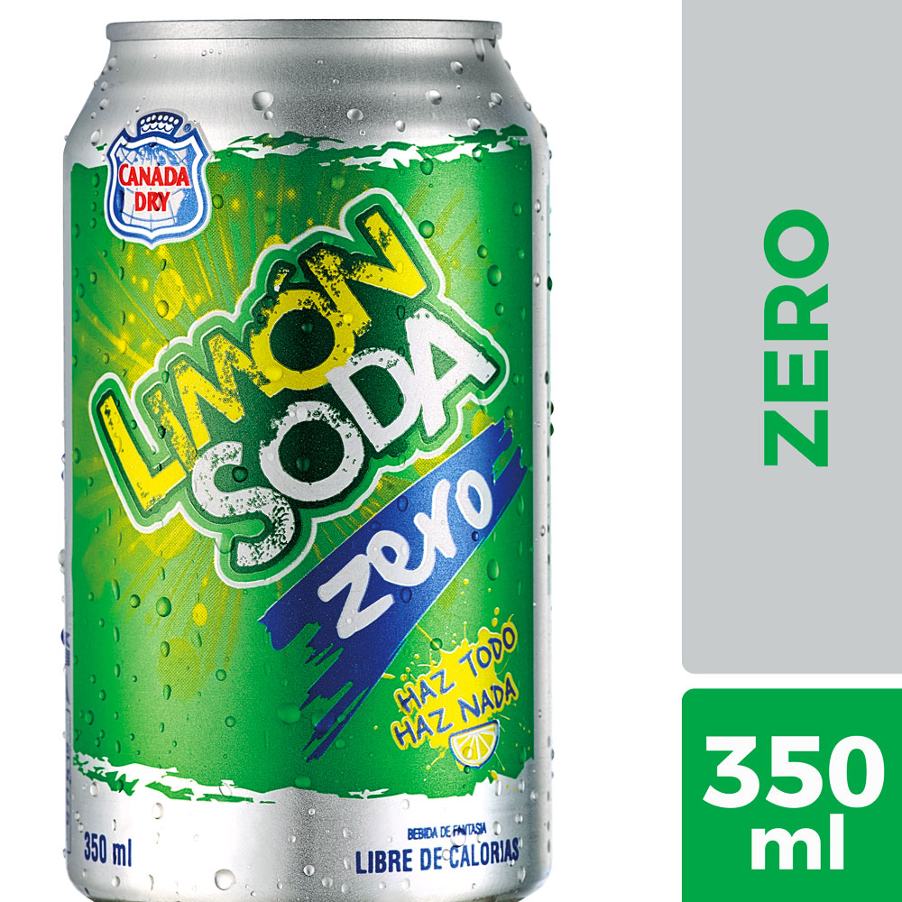 Limón Soda Zero Bebida en Lata - Rappi
