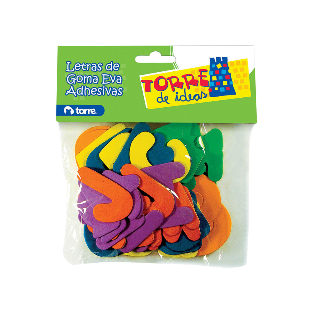 Torre Letras Ideas Goma Eva Adhes 2 Alfa - Rappi