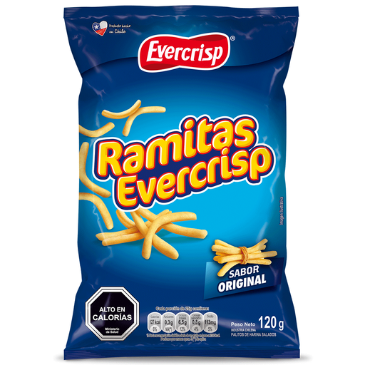 Ramitas Salada Evercrisp 120 Gr con despacho a domicilio en Chile - Rappi