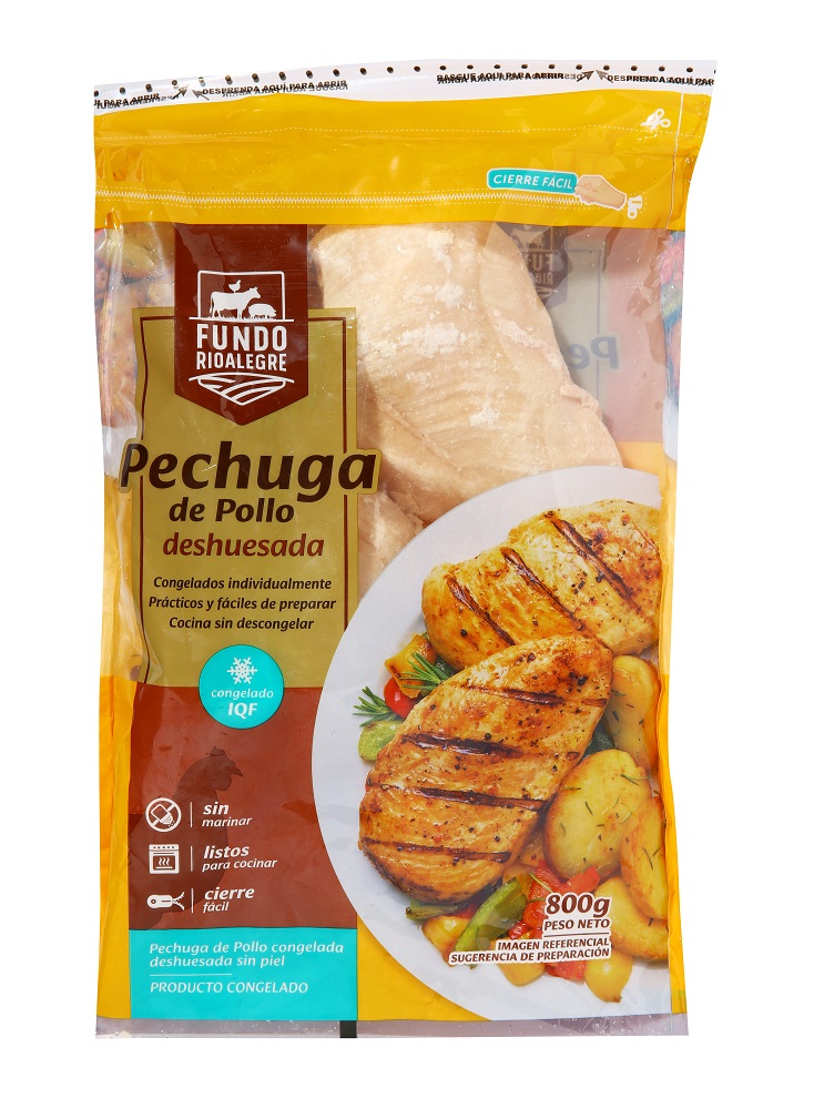 Fundo Rio Alegre Pechuga de Pollo Deshuesada Congelada - Rappi
