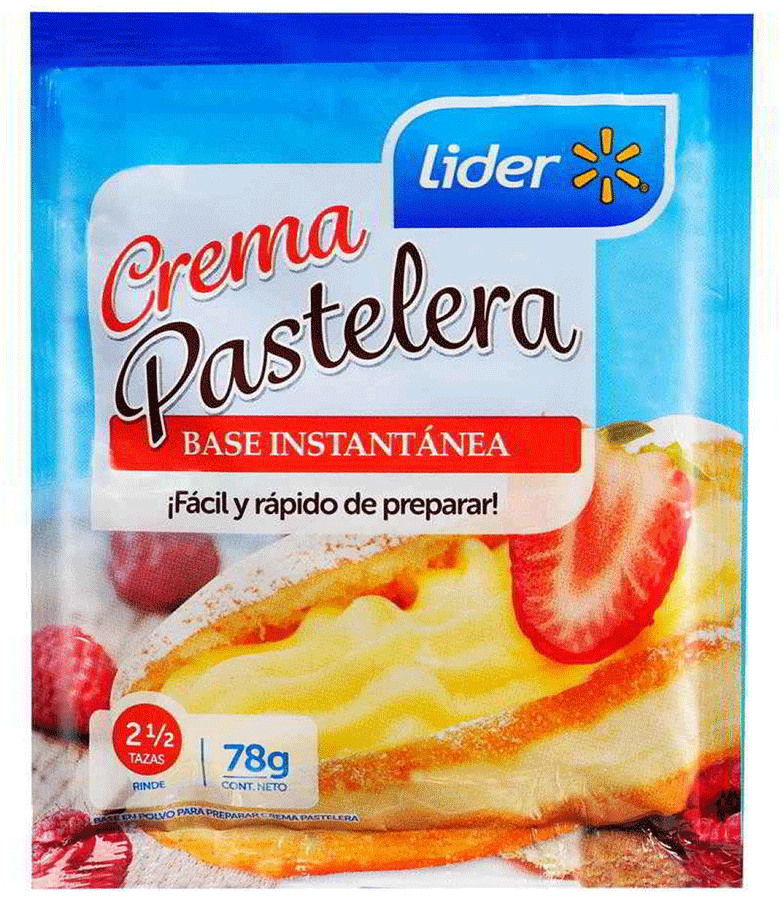 Líder Crema Pastelera Base Instantanea - Rappi