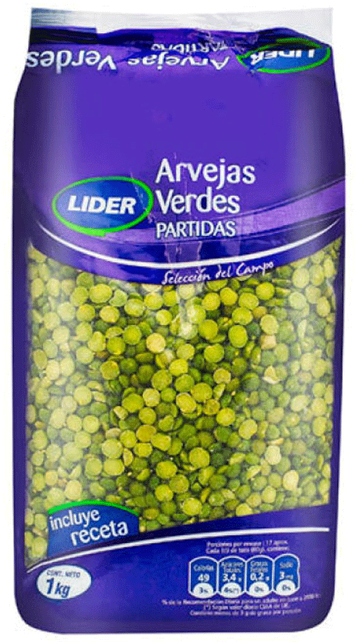 Arvejas Verdes Partidas Precio - Rappi