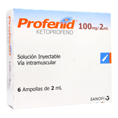 Profenid Solución Inyectable (100 mg) - Rappi