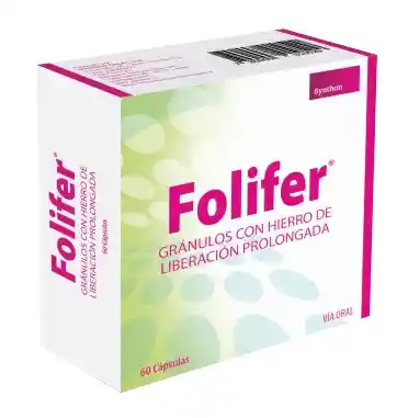 Folifer Vitaminas en Cápsulas Precio - Rappi