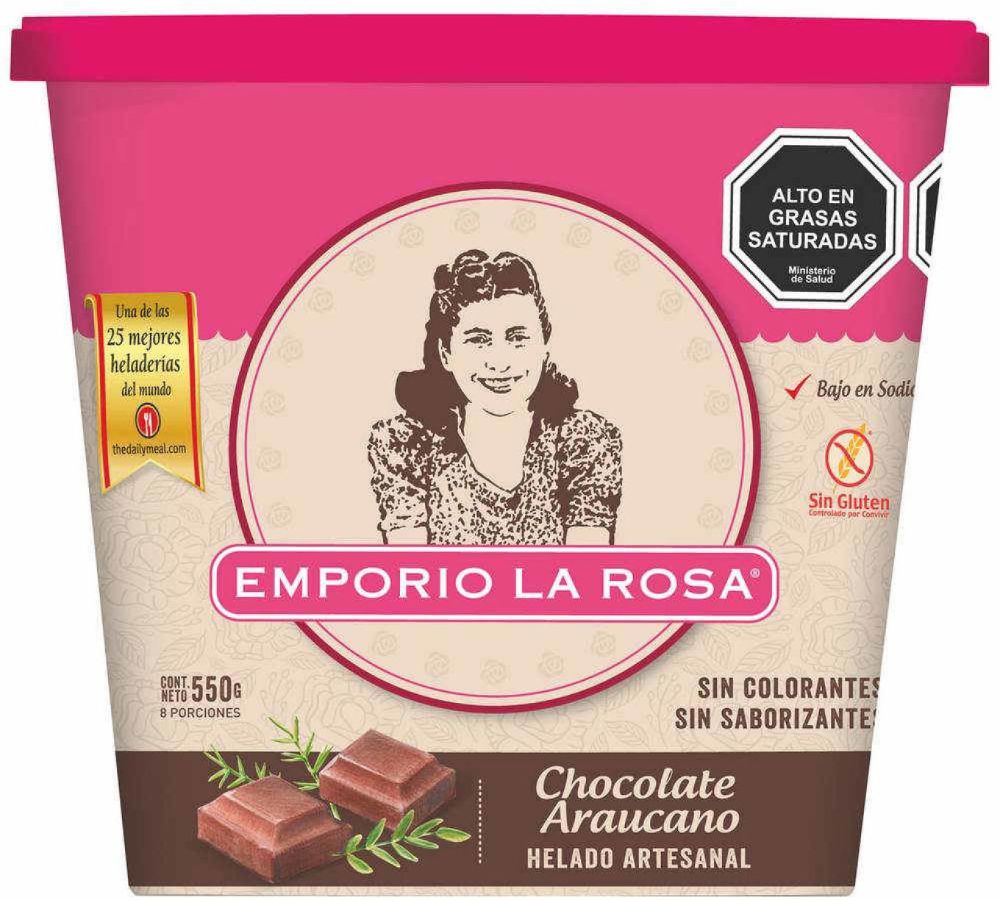 Emporio La Rosa Helado Artesanal de Chocolate Araucano - Rappi