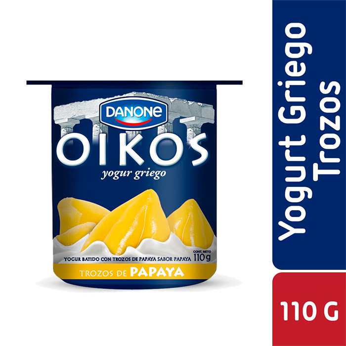 Danone Griego Yoghurt Con Trozos De Fruta Papaya Precio - Rappi
