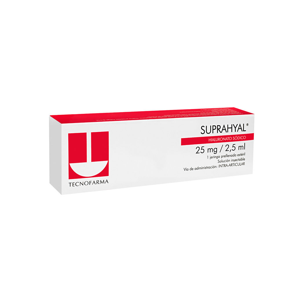 Suprahyal Solución Inyectable (25 mg) - Rappi