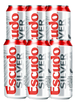 Escudo Silver Cerveza 473Cc Lata X6 - Rappi