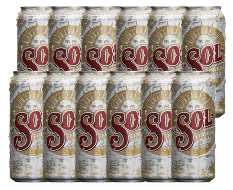 Sol Cerveza 473Cc Lata. X12 - Rappi