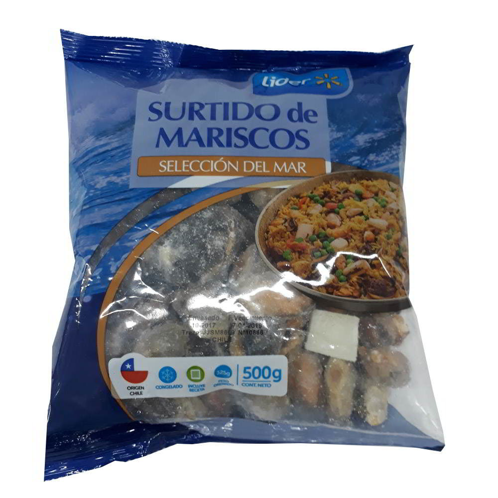Surtido de Mariscos Selección de Mar Líder - Rappi