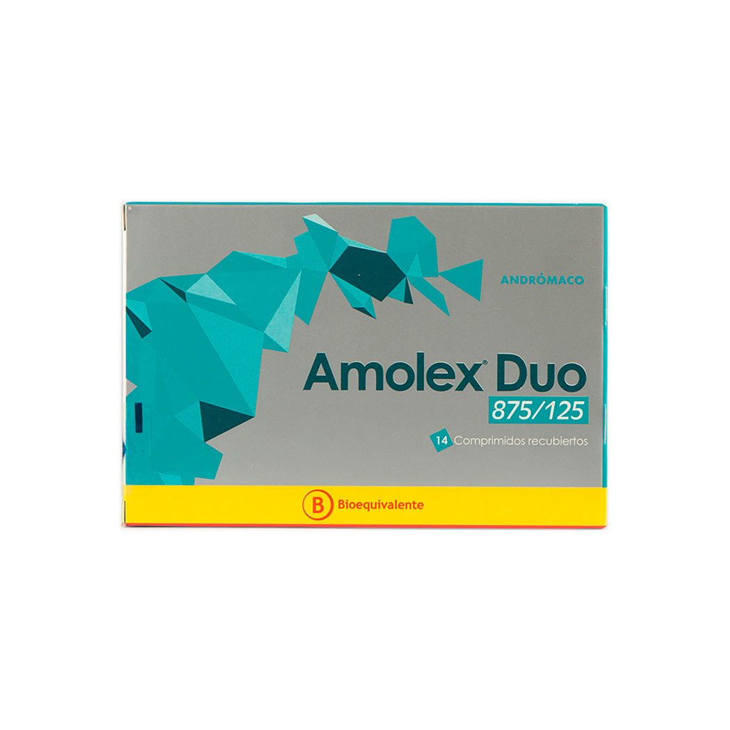 Amoxicilina Amolex Duo: Acido Clavulanico/ (Bioequivalente) - Rappi