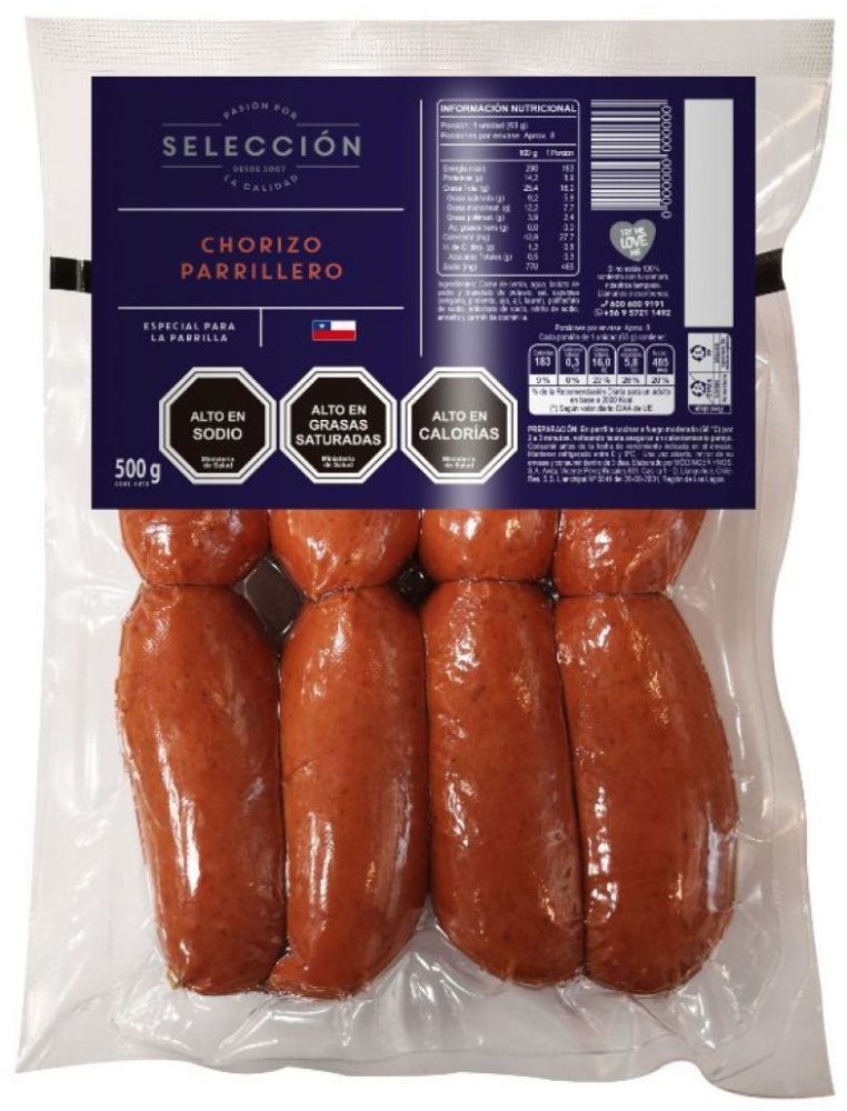 Selección Chorizo Parrillero 500 G - Rappi