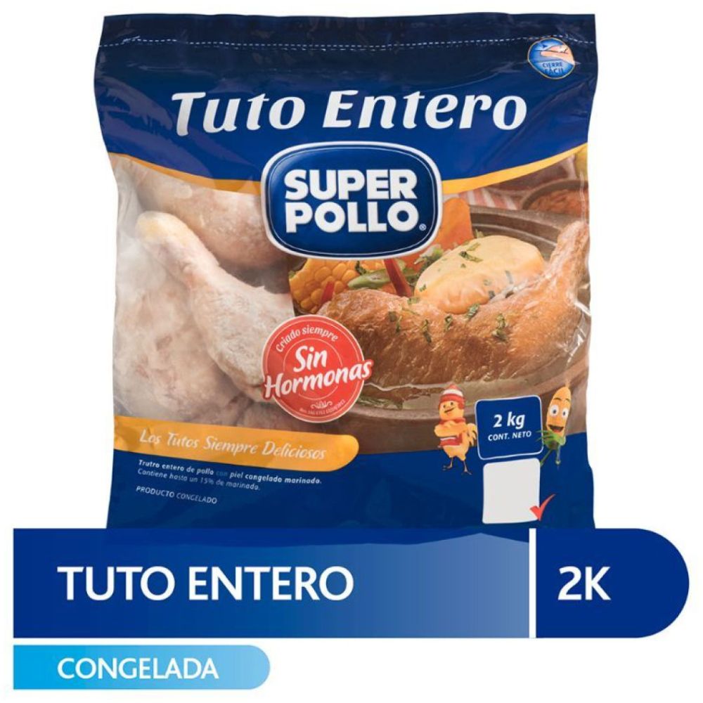 Super Pollo Tuto Entero Congelado - Rappi
