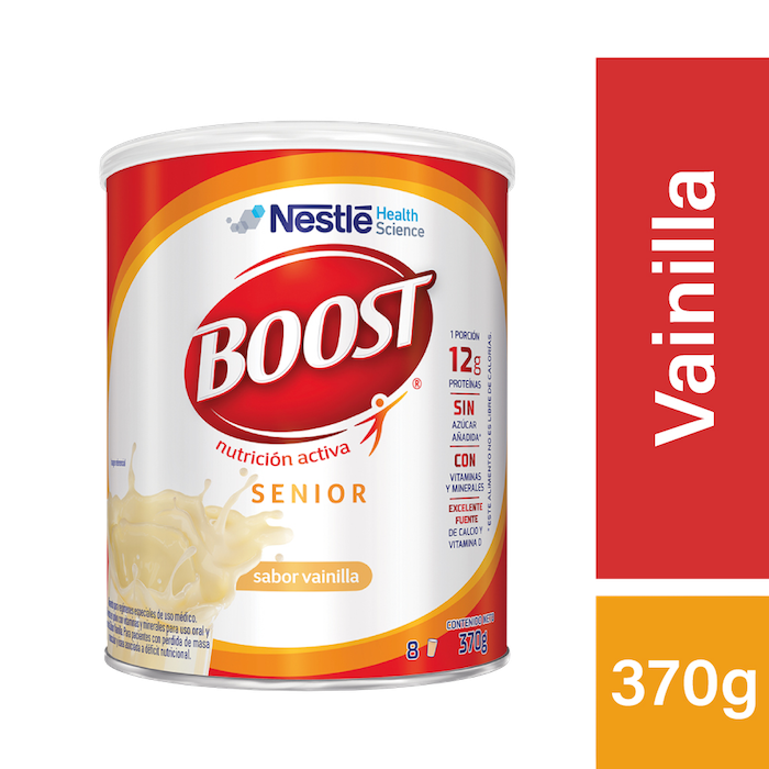 Boost Solución Nutricional Boost Senior Polvo Vainilla Lata 370G - Rappi