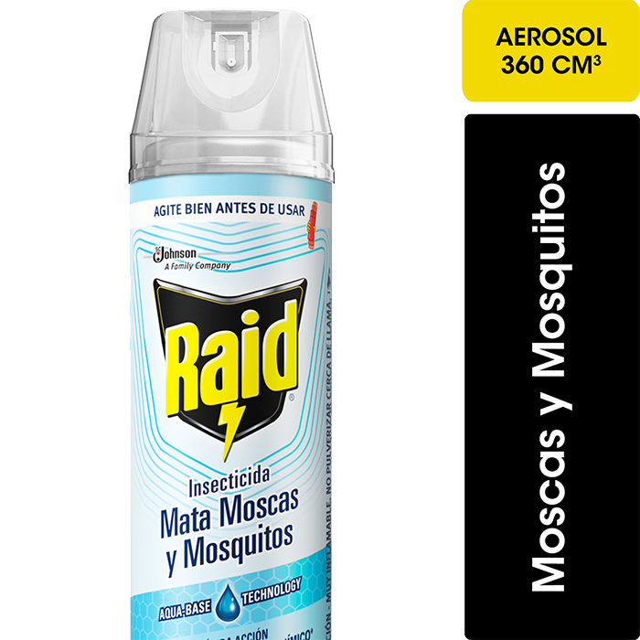 Insecticida Raid Max Mata Moscas, Mosquitos y Zancudos Eficacia Segura ...