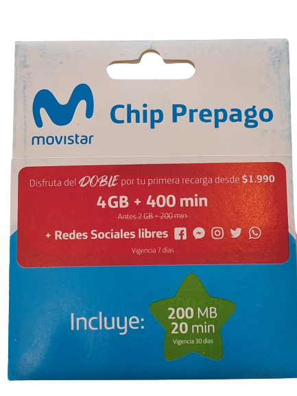 Movistar Sim Card - Rappi