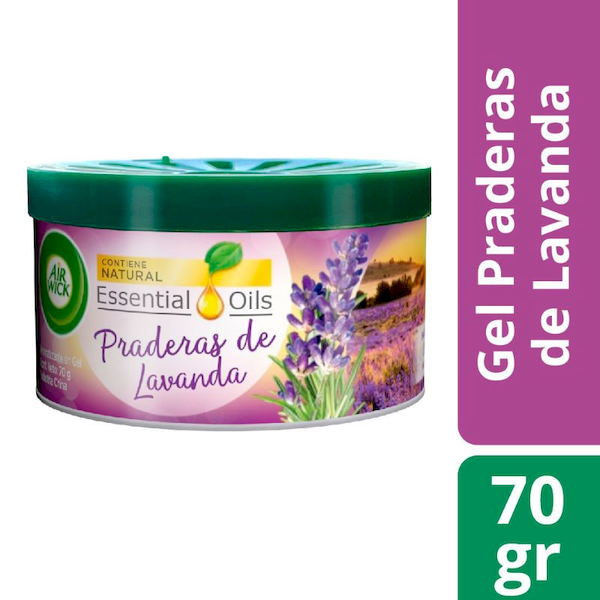 Air Wick Desodorante Ambiental Gel en Lata Praderas de Lavanda 70gr desde $ 1.490