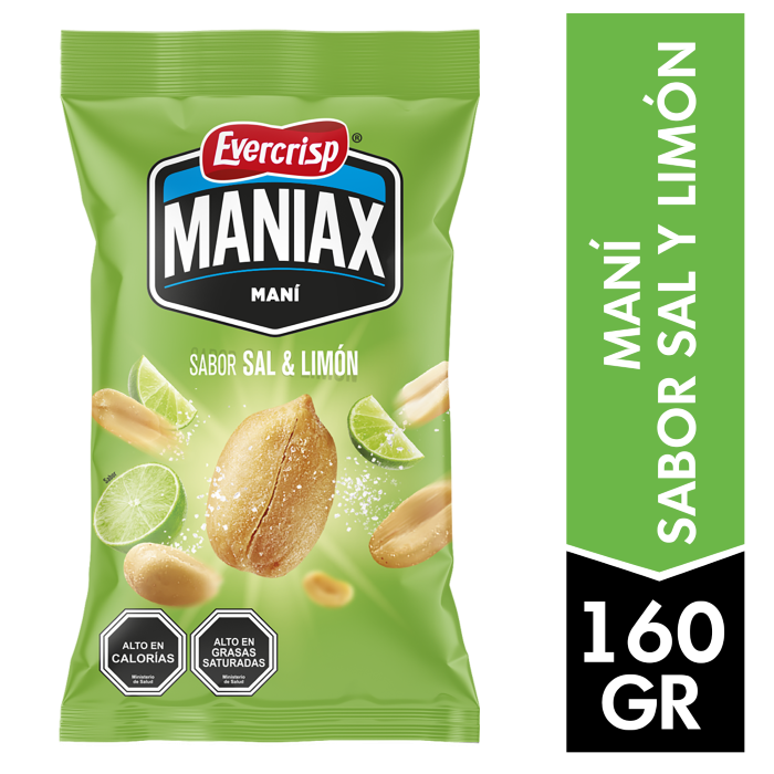 Maniax Maní Sabor a Limón y Sal Precio - Rappi