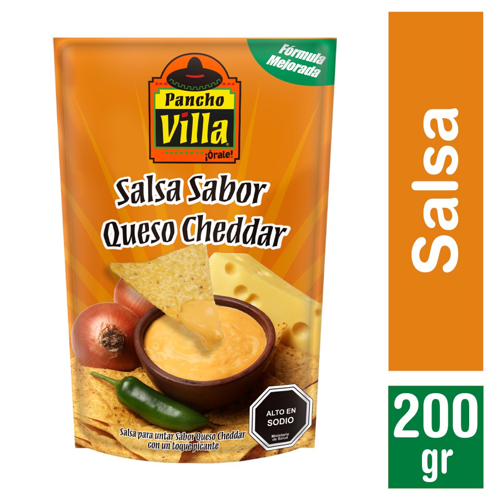Pancho Villa Salsa de Queso Cheddar - Rappi