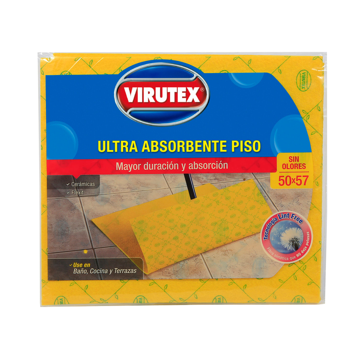 Virutex Paño de Piso Ultra Absorbente - Rappi