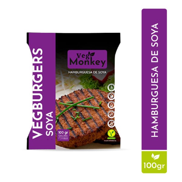 Veg Monkey Hamburguesa de Soya - Rappi