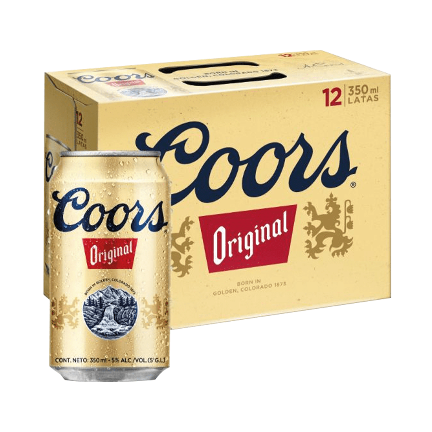 Coors Cerveza Original 12 x 1 Und - Rappi
