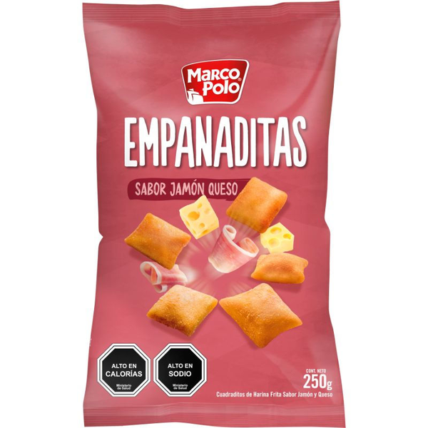 Marco Polo Snack Empanaditas Jamón Queso - Rappi