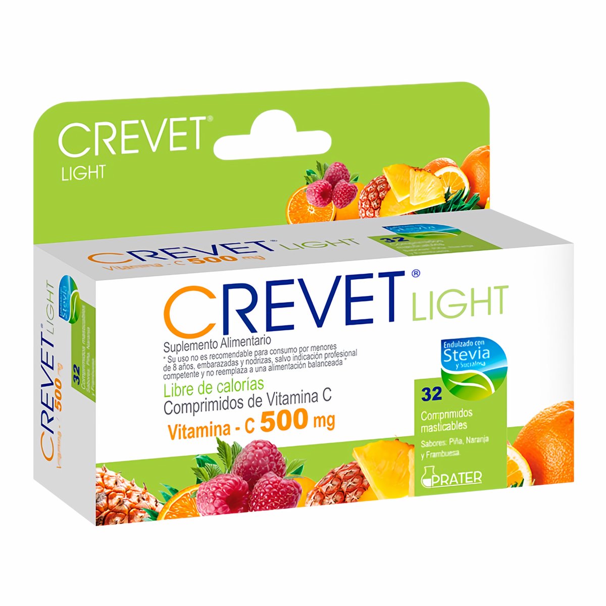 Crevet Light Prater (500 mg) Precio - Rappi
