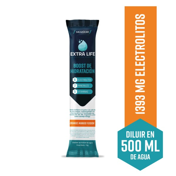 Extra Life Bebida Isotónica Orange Mango Fusión desde $ 1.690