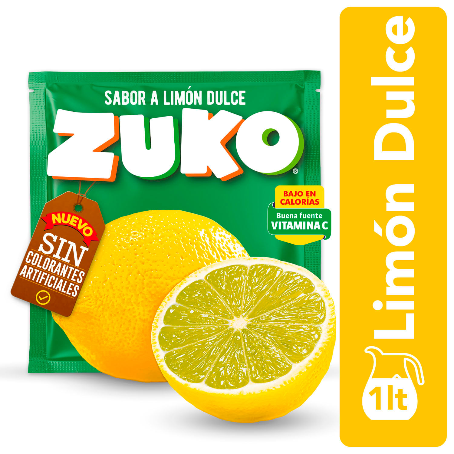 Zuko Bebida en Polvo Sabor Limón Dulce - Rappi
