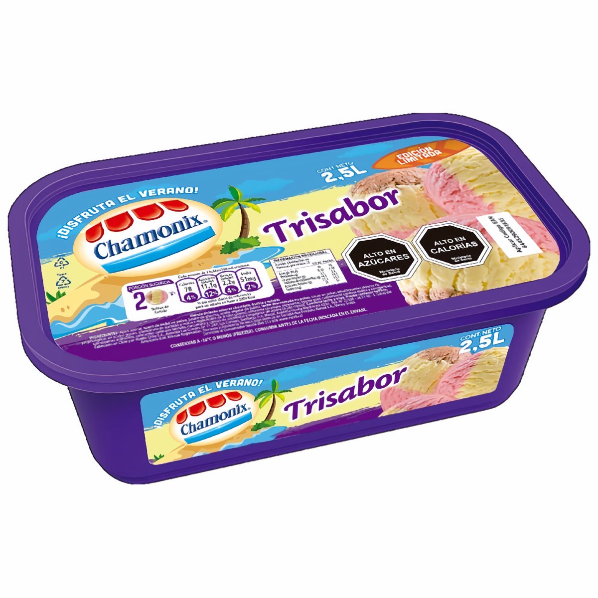 Chamonix Helado Trisabor desde $ 5.390
