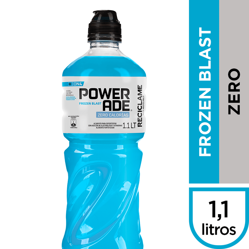 Powerade Bebida Isotónica Zero 1.1 L - Rappi