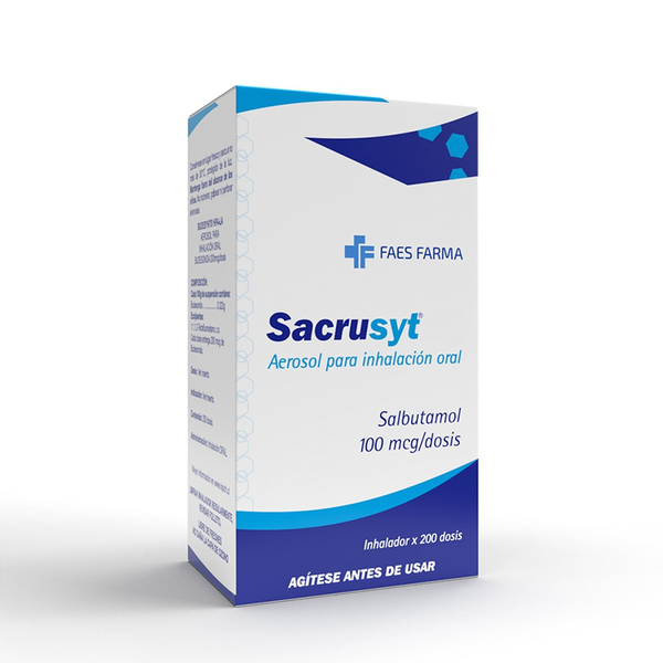 Sacrusyt Aerosol para Inhalación Oral (100 mcg) - Rappi
