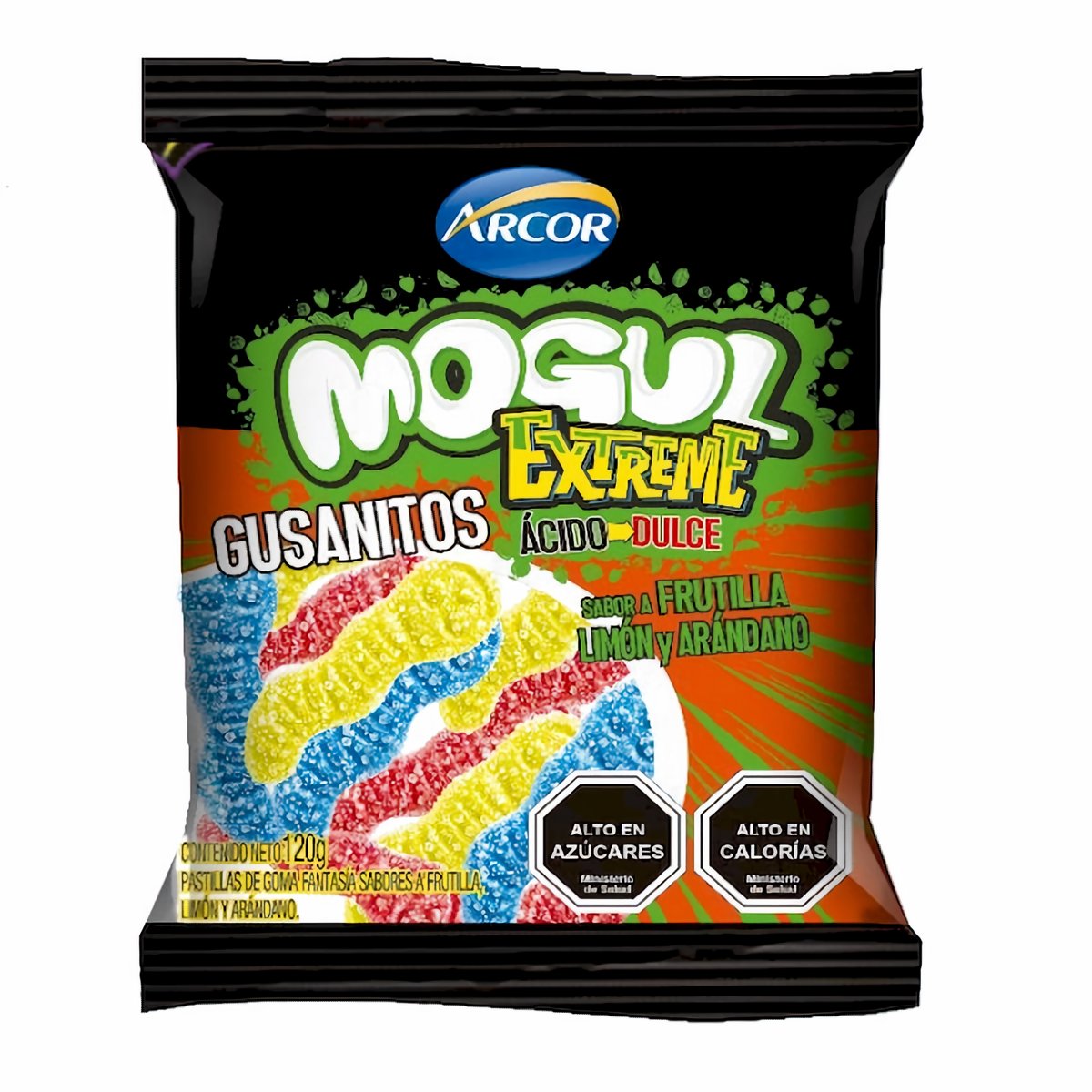 Mogul Gomas Dulces Gusanitos Extreme - Rappi