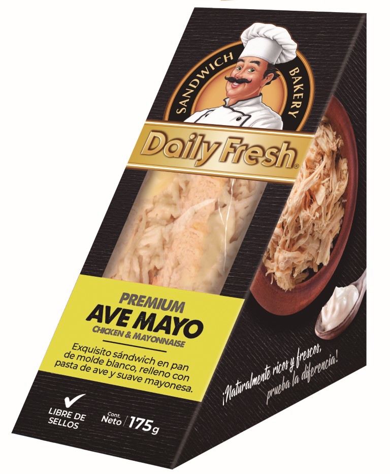 Daily Fresh Sándwich Premium de Pollo y Mayonesa - Rappi