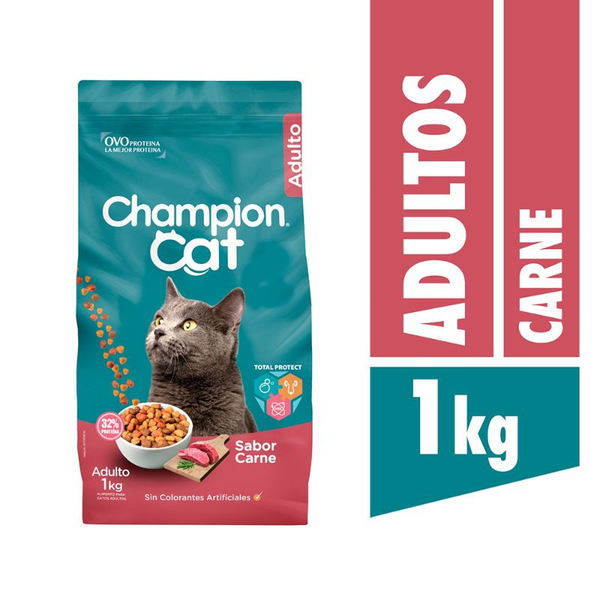 Champion Snack Cat Carne Adulto - Rappi