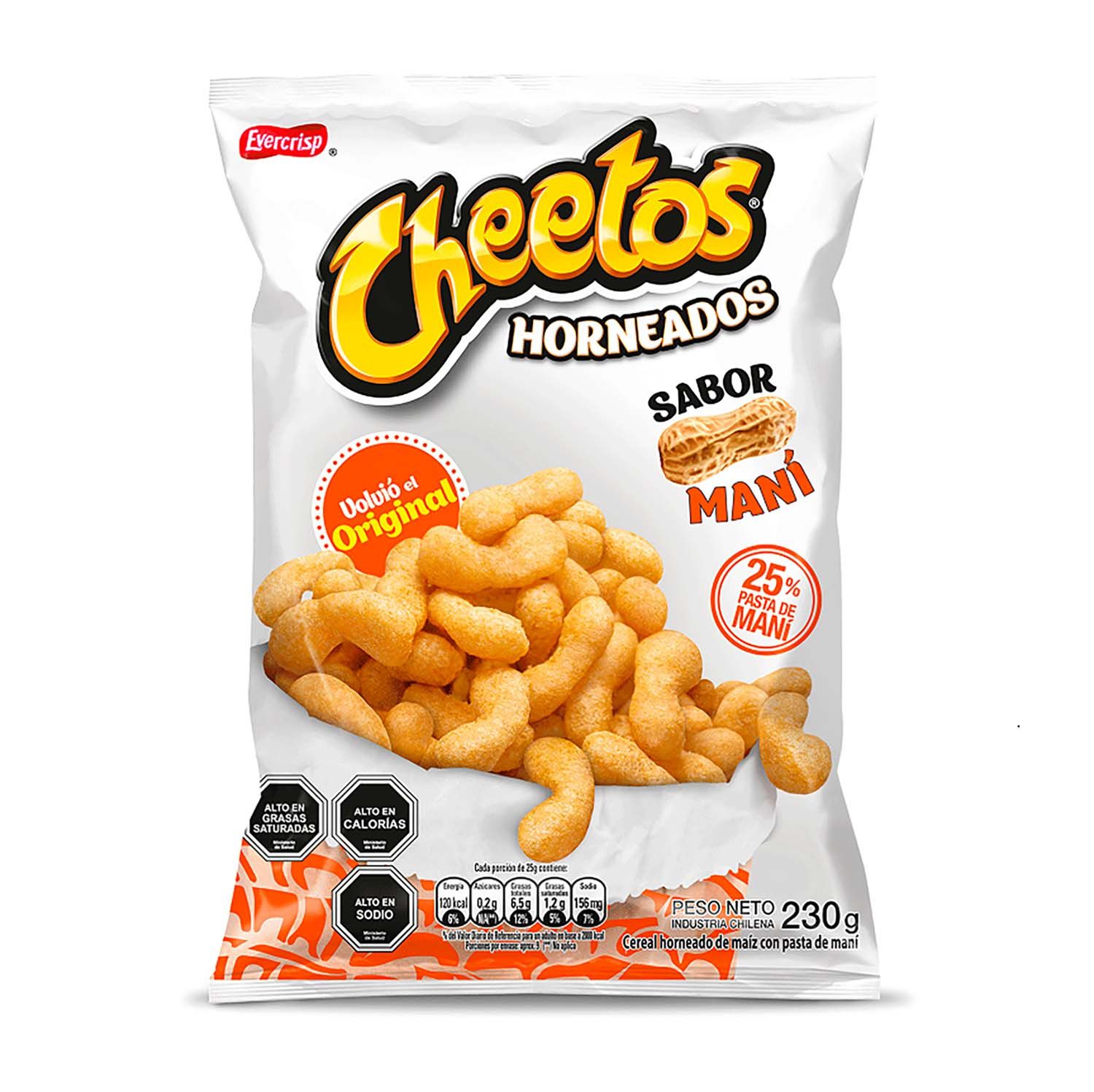 Cheetos Snack Horneado Sabor Maní - Rappi