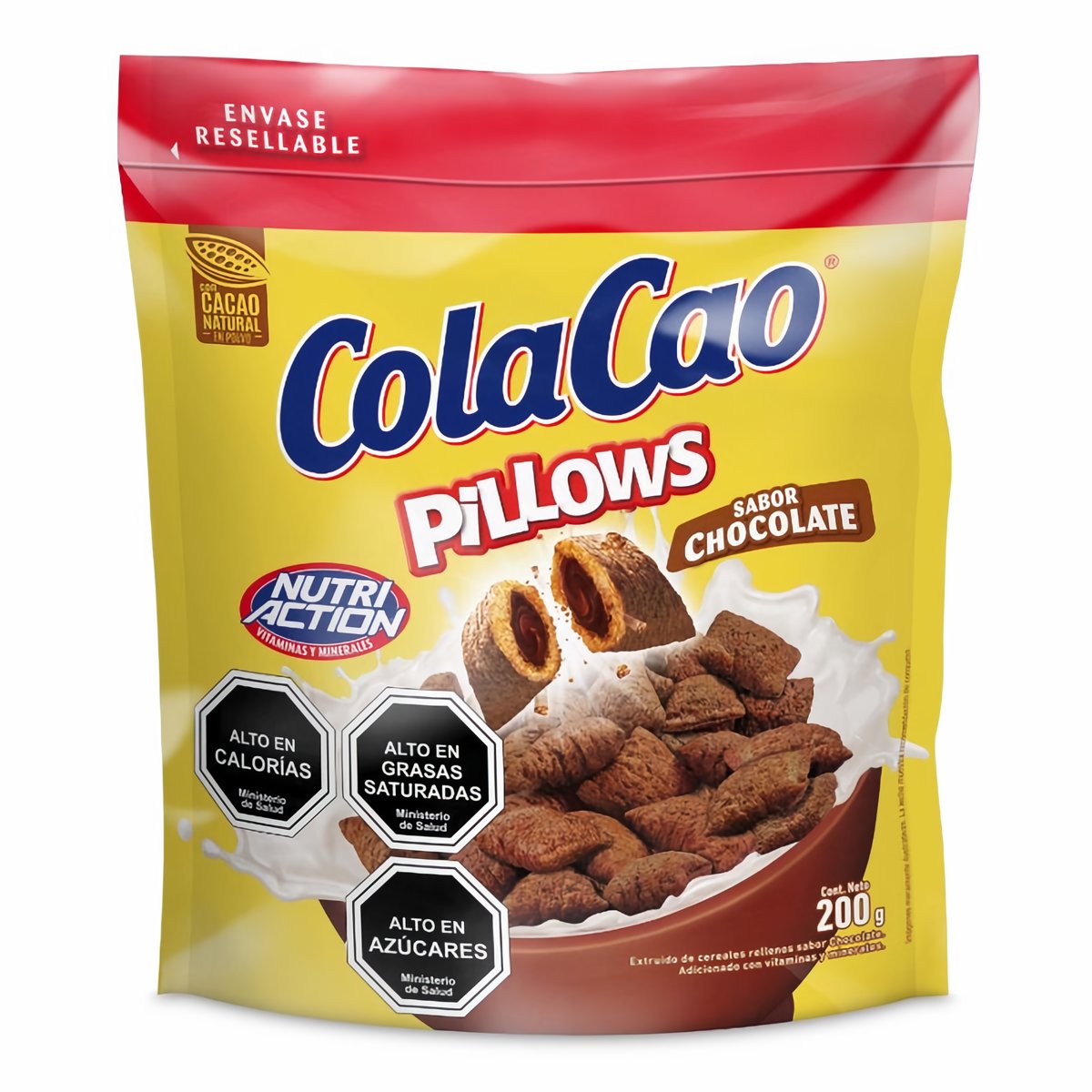 Cola Cao Cereal Pillows Sabor a Chocolate - Rappi
