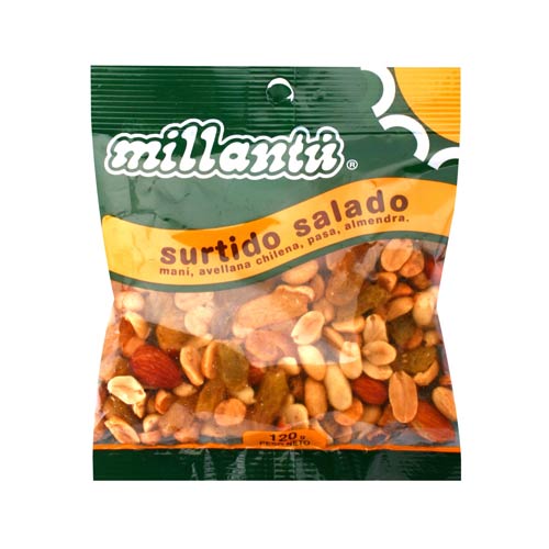 Millantu Mix de Frutos Secos Salados desde $ 1.770