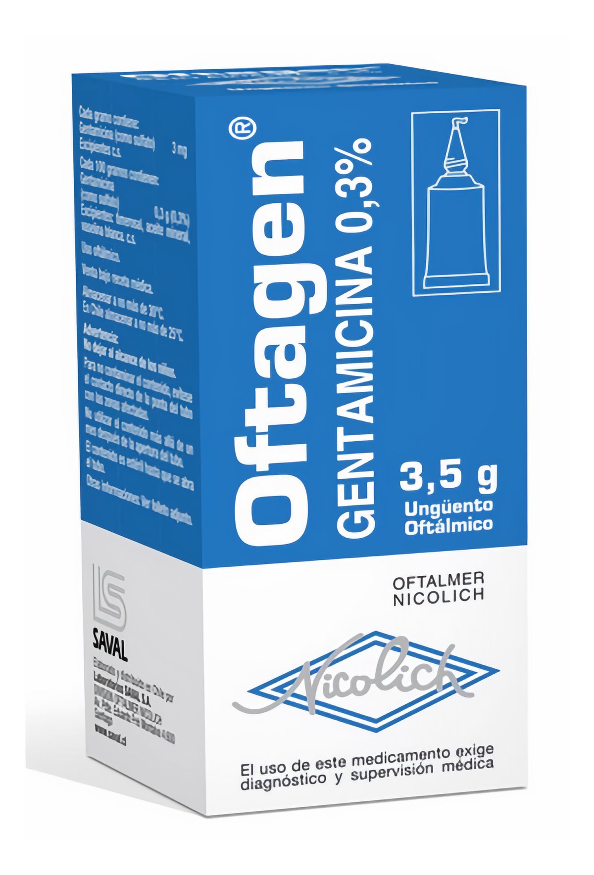 Oftagen Ungüento Oftálmico (0.3 %) - Rappi