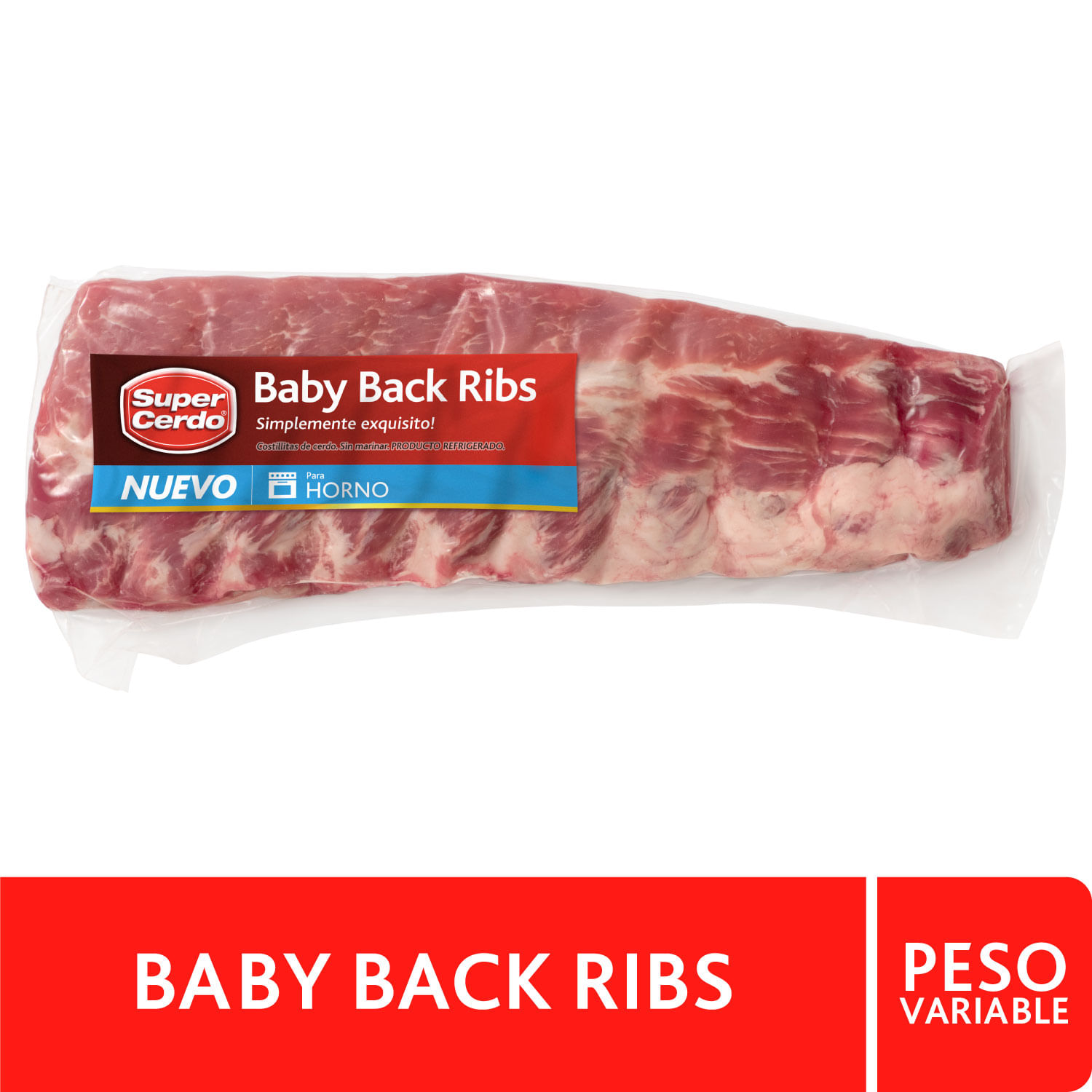 Costillas de Cerdo Baby Back Ribs Kg - Rappi