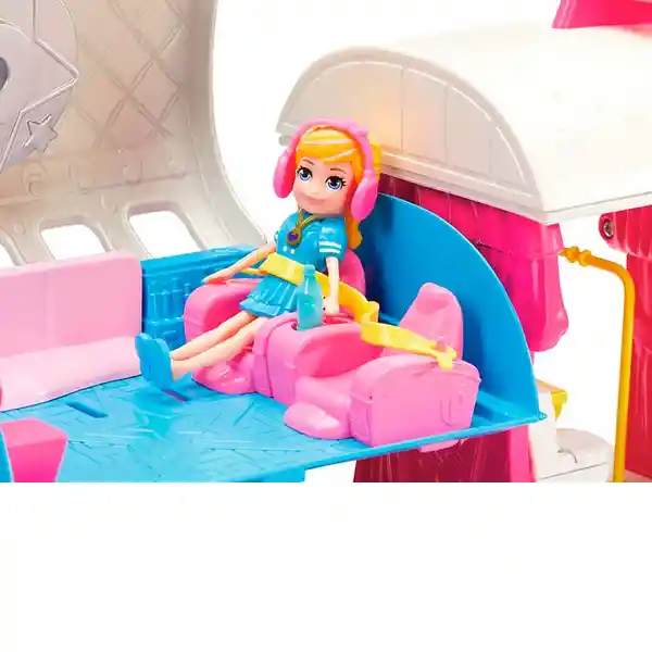 Polly Pocket Mega Jet de Viaje - Rappi Polly Pocket Mega Jet de Viaje - Rappi
