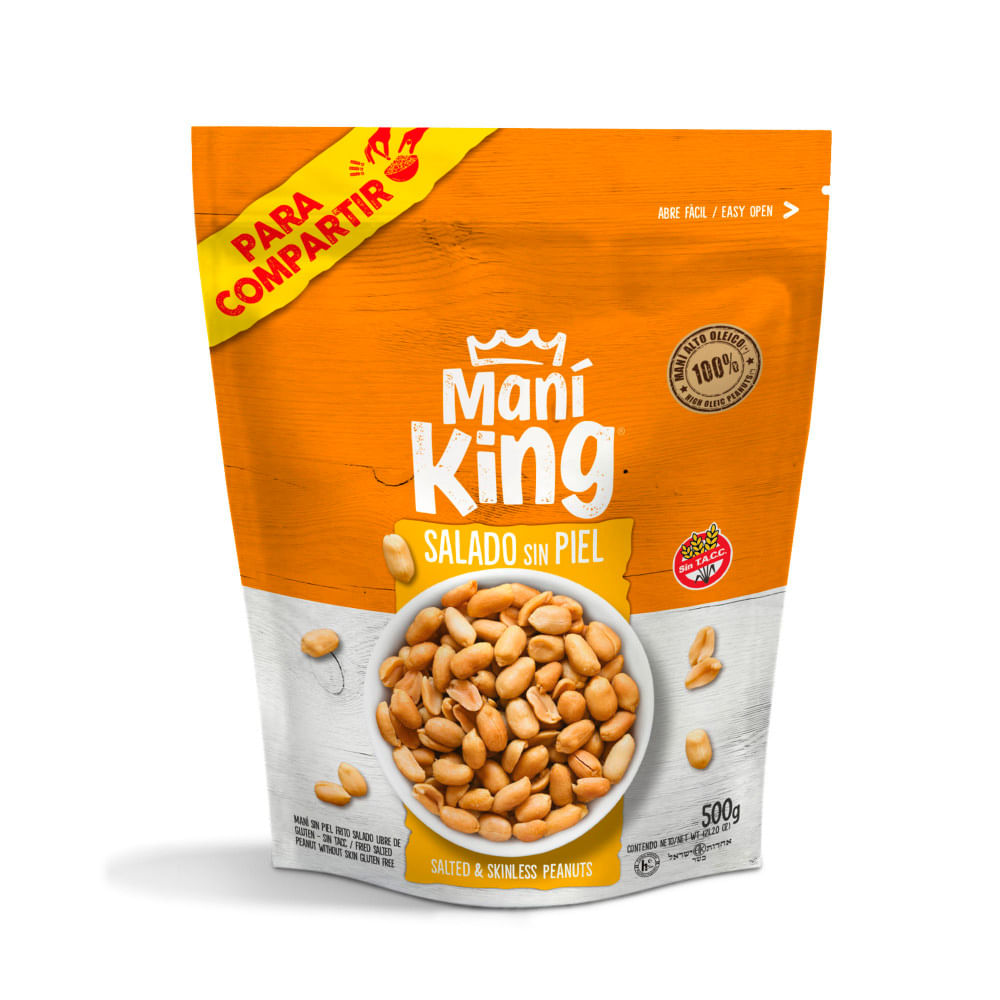 Maní King Frito Y Salado 500 G - Rappi