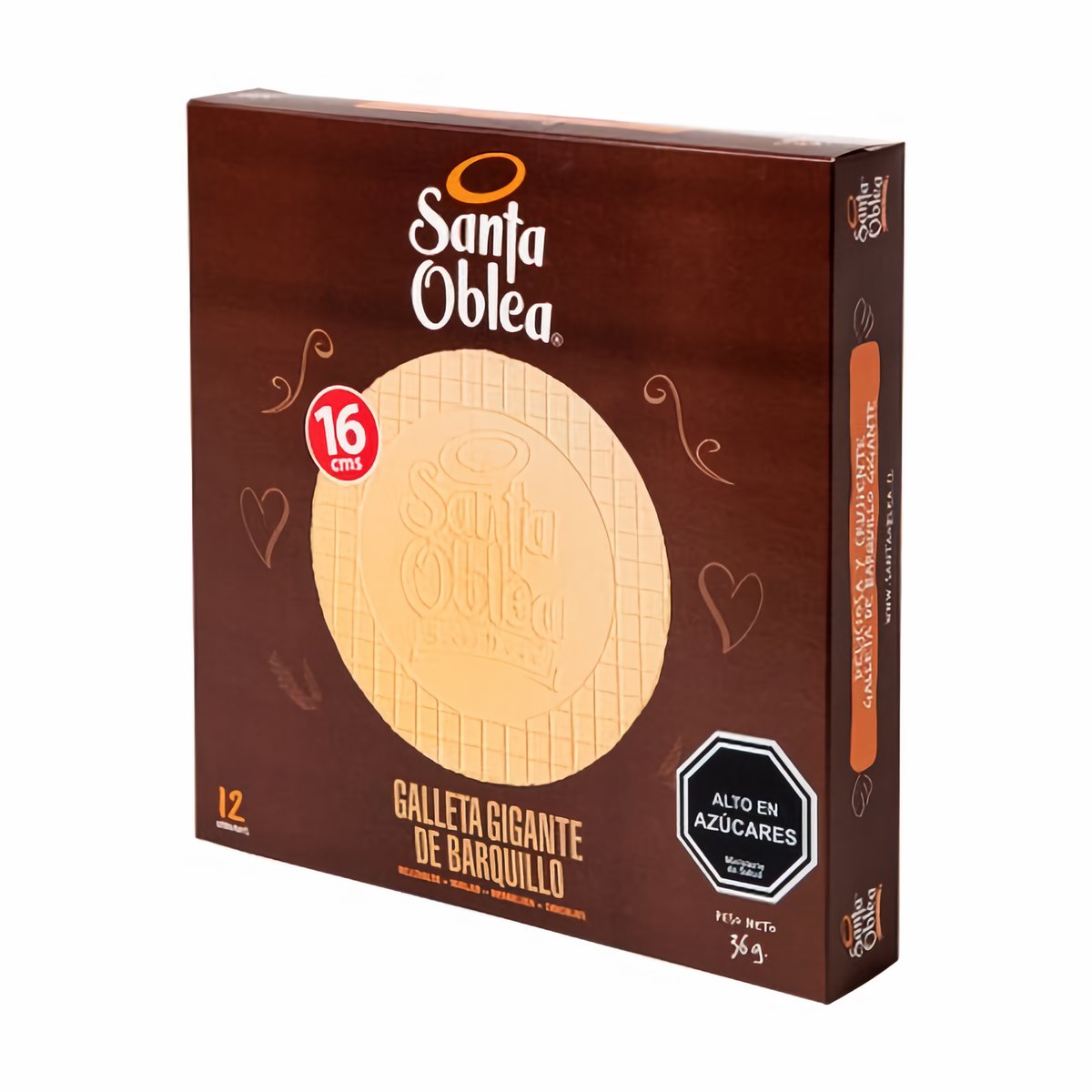 Santa Oblea Galleta Gigante de Barquillo - Rappi