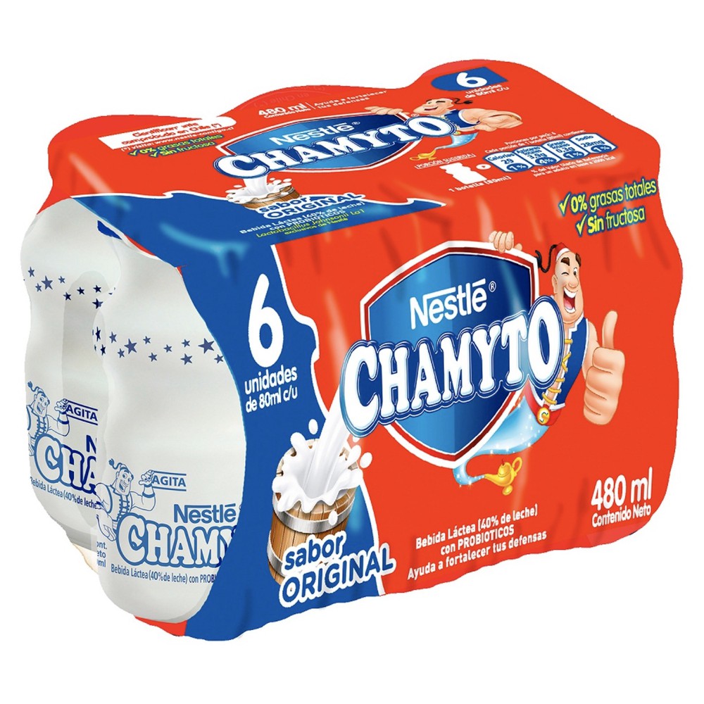 Chamyto Bebida Láctea con Probióticos Sabor Original - Rappi