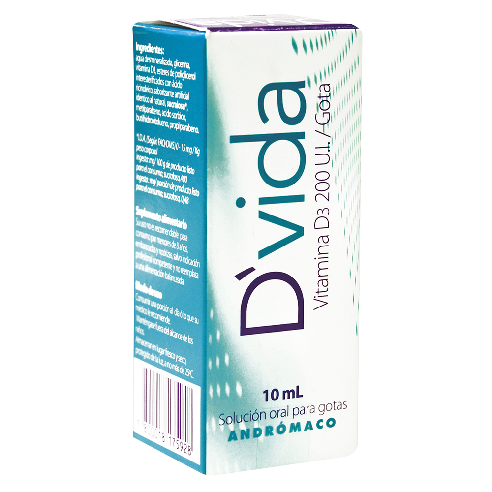 D Vida Vitaminas Dvida (10 mL) Precio - Rappi
