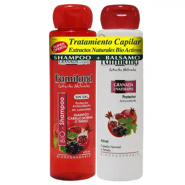 Familand Pack Shampoo + Acondicionador Aromas Surtido - Rappi