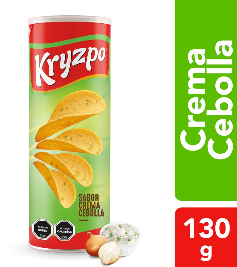 Kryzpo Papas Fritas Sabor a Crema y Cebolla desde $ 1.490