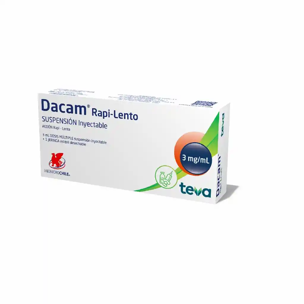 Dacam Rapilento Solución Inyectable (3mg) - Rappi